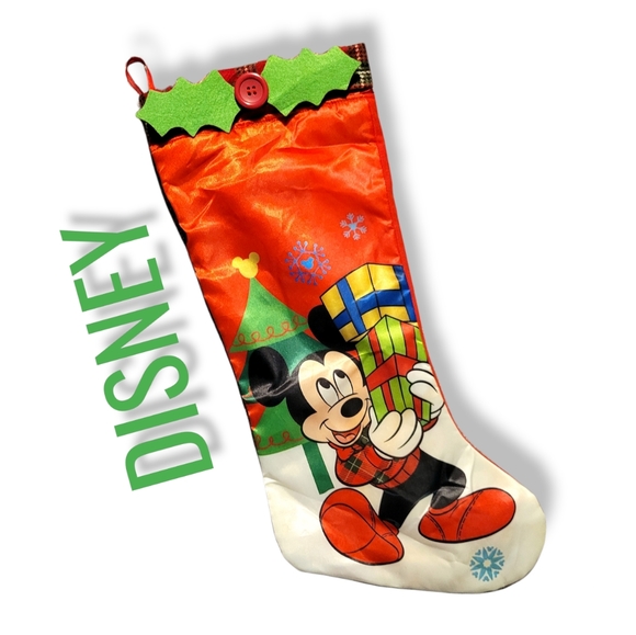 Disney | Holiday | Disneys Mickey Mouse Large Stocking | Poshmark